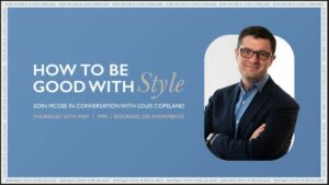 Win a €2,000 Louis Copeland voucher at the free Eoin McGee webinar - Pynck