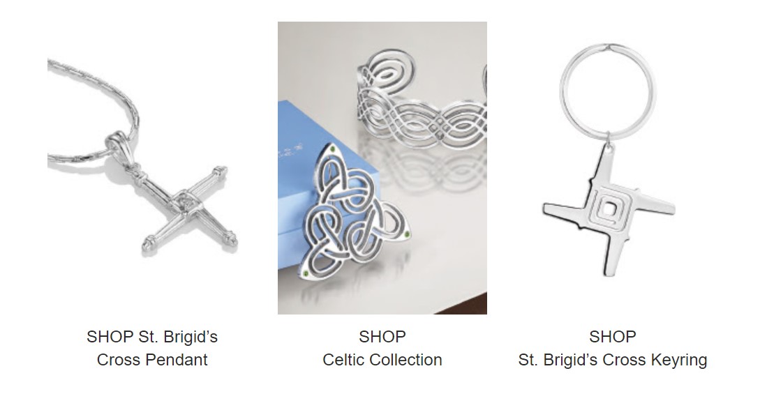 Newbridge Silverware Celtic collection celebrates St Brigid - Pynck