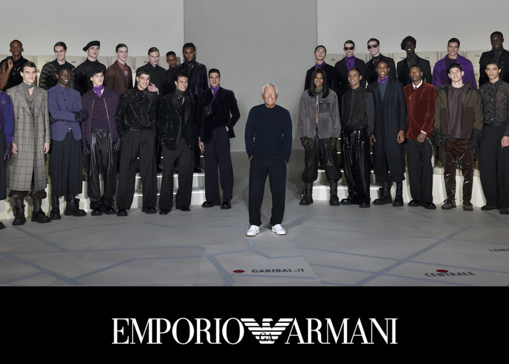 ARMANI - The Giorgio Armani and Emporio Armani Autumn/Winter 2023/24 ...