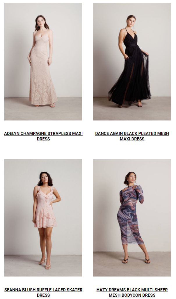 Tobi - Sheer up - Luxe Sheer Dresses - Pynck